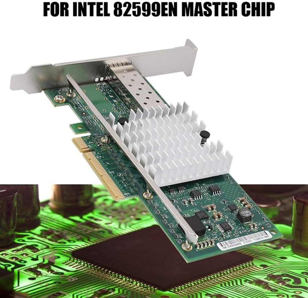 Single Port 10Gbps SFP Network Card,for Intel X520-SR1 10G 82599EN SFP+ ...