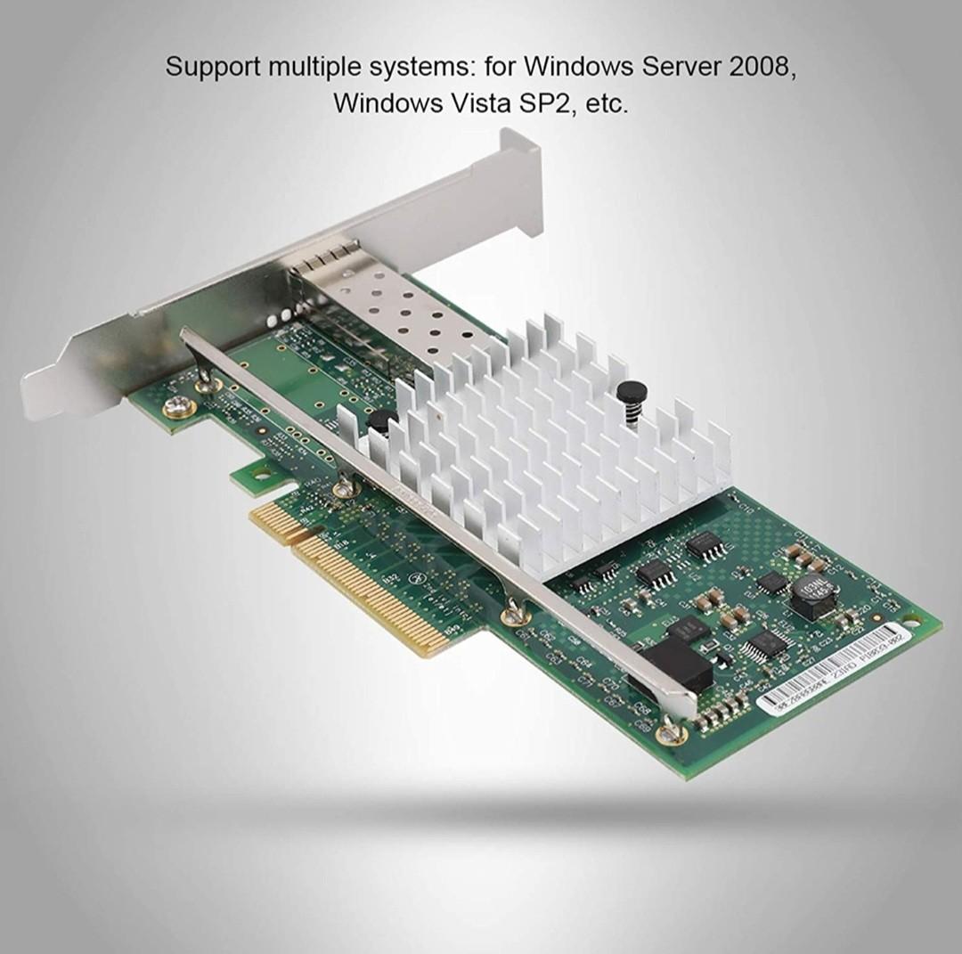 Single Port 10Gbps SFP Network Card,for Intel X520-SR1 10G 82599EN SFP+ ...