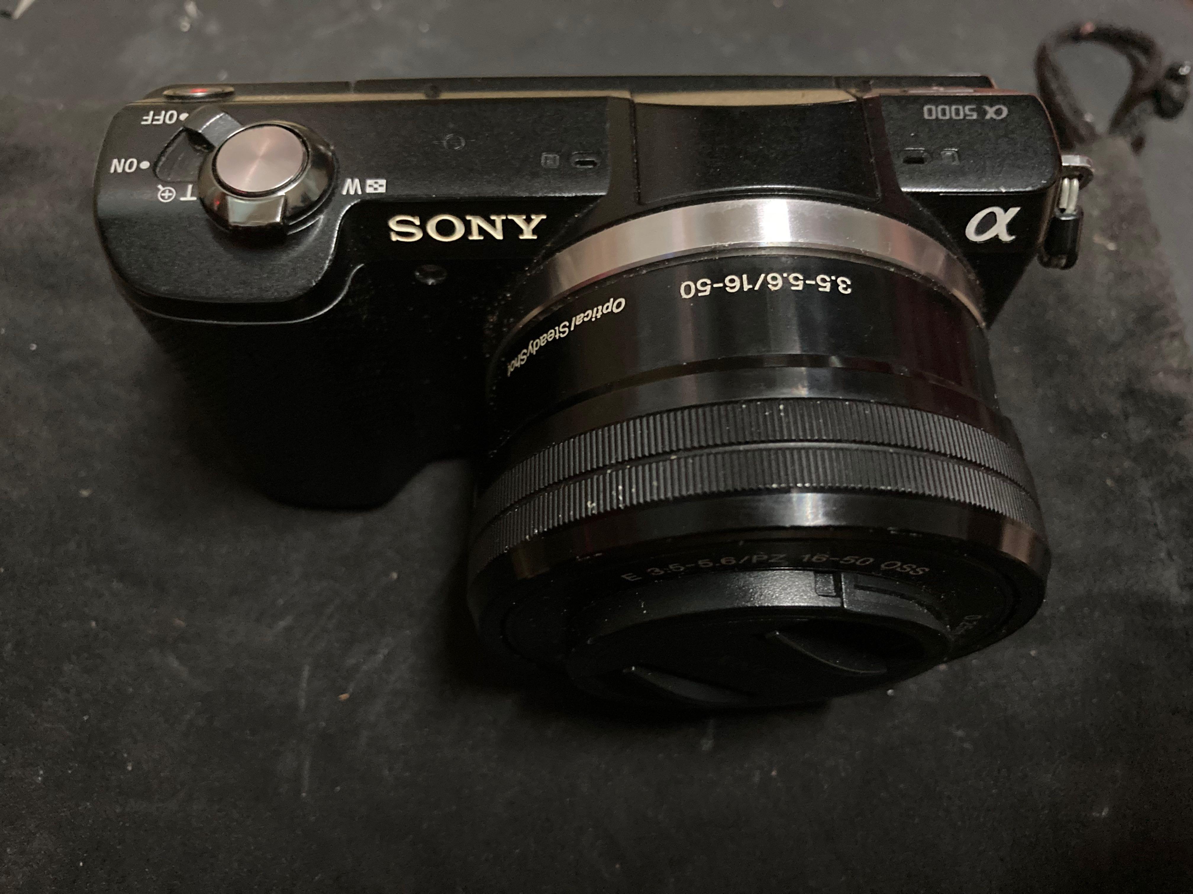 Sony Alpha 5000 (16-50mm lens 3.5-5.6), Photography, Cameras on Carousell