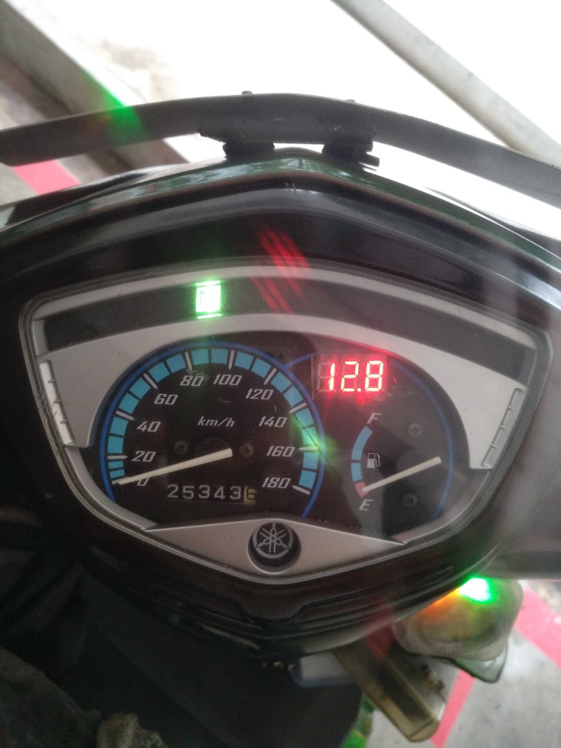 Spark meter with built in volt meter, Motorcycles, Motorcycle ...