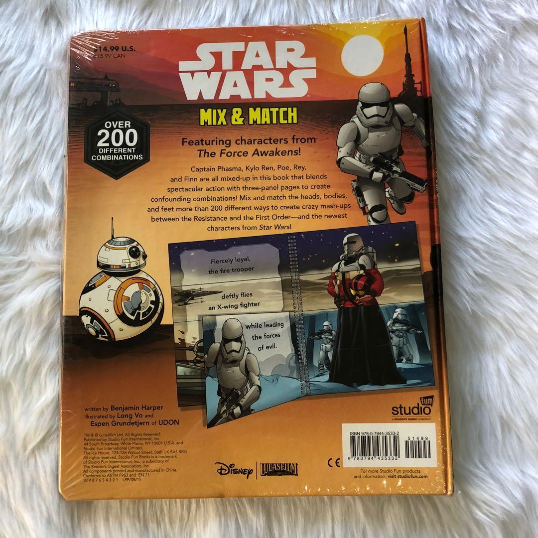 Star Wars Mix and Match boardbook, Hobbies & Toys, Books & Magazines ...