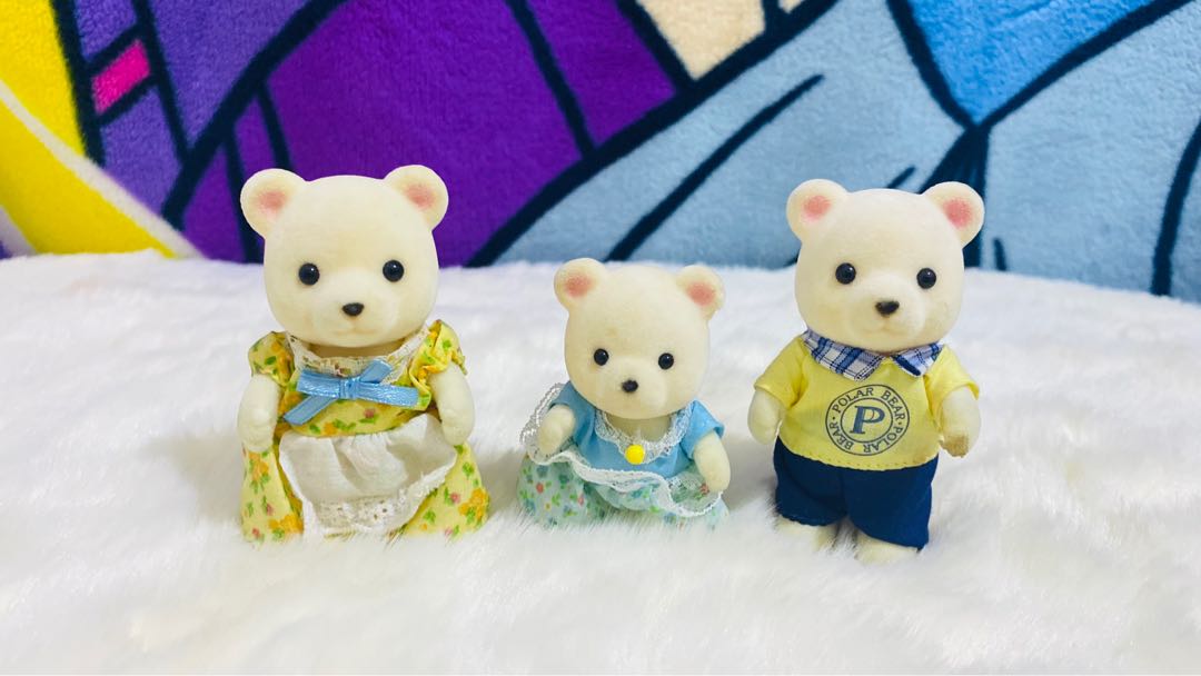 Sulvanian Families Bear, Hobbies & Toys, Toys & Games on Carousell