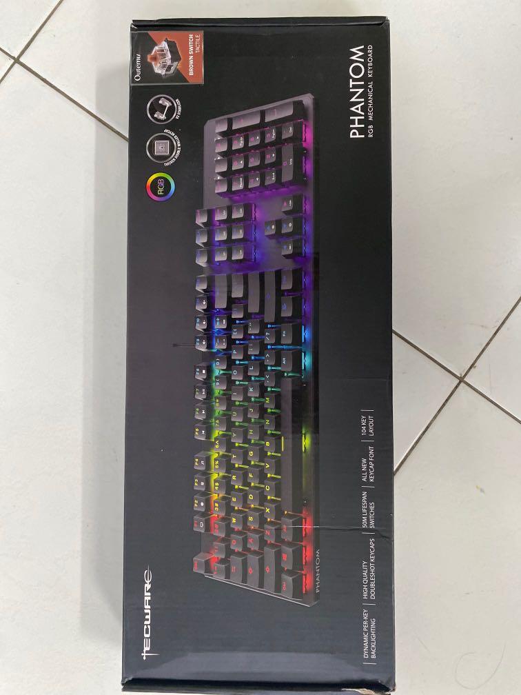 Techware Phantom RGB Keyboard, Computers & Tech, Parts & Accessories ...