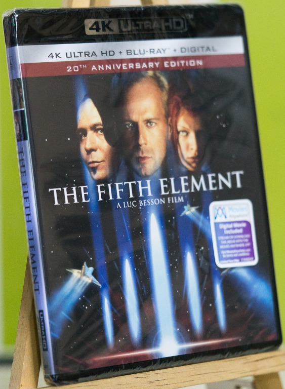 The Fifth Element 4K Blu-ray (20th Anniversary Edition), Hobbies & Toys ...