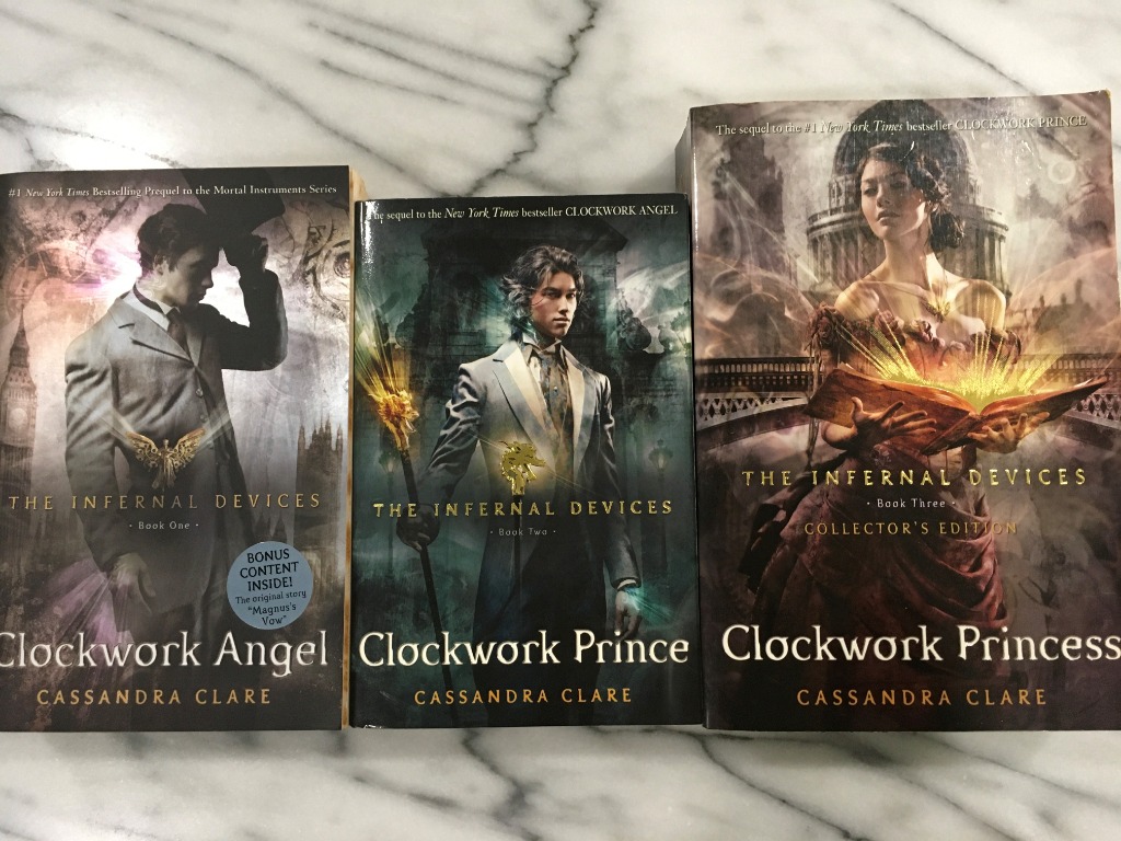The Infernal Devices Series by Cassandra Clare, Hobbies & Toys, Books ...
