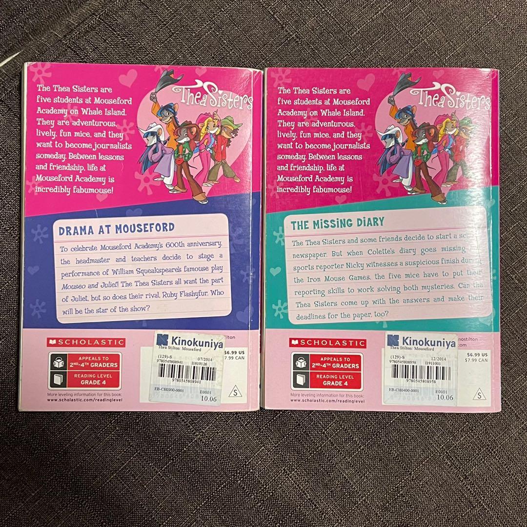 Thea Stilton, Drama at Mouseford/ The missing Diary, Hobbies & Toys ...