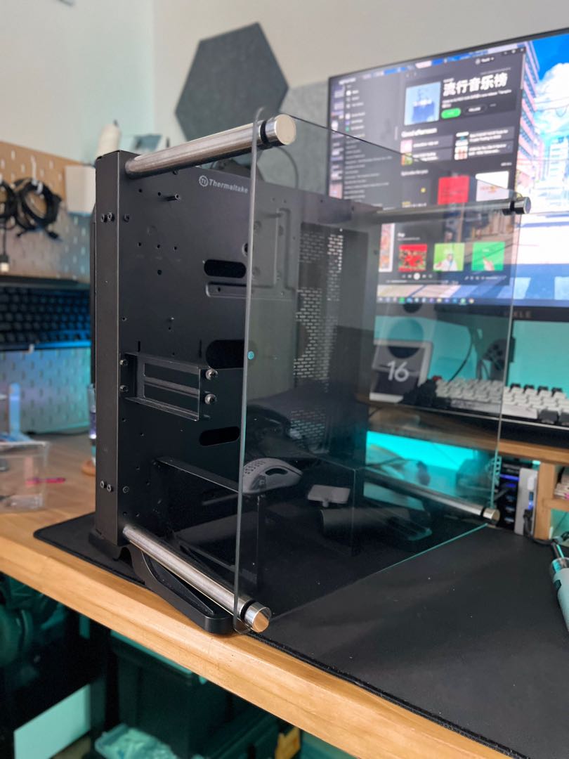 Thermaltake Core P1 ITX Case, Computers & Tech, Desktops on Carousell