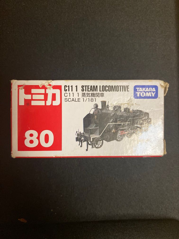TOMY TOMICA No.80 C11 1 Steam Locomotive Train, 興趣及遊戲, 玩具 & 遊戲類 - Carousell