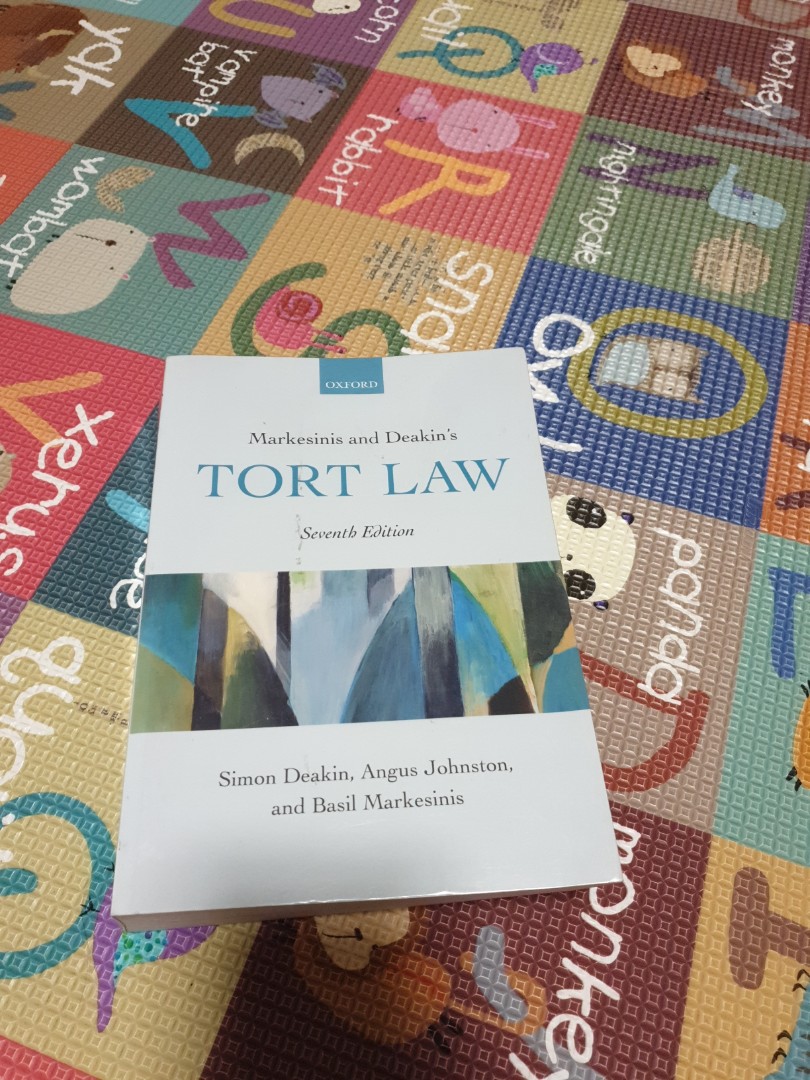 Tort Law Textbook, Hobbies & Toys, Books & Magazines, Textbooks on ...