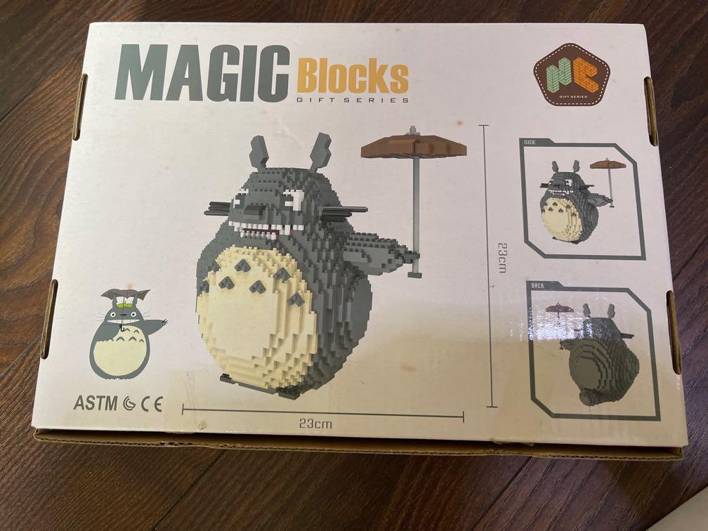Totoro magic blocks, Hobbies & Toys, Toys & Games on Carousell