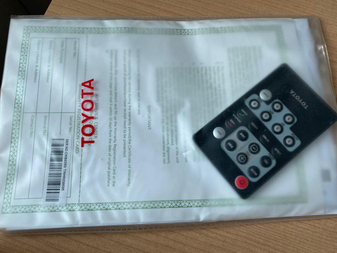 TOYOTA INNOVA STEREO SOUND SYSTEM, Car Parts & Accessories, Audio ...