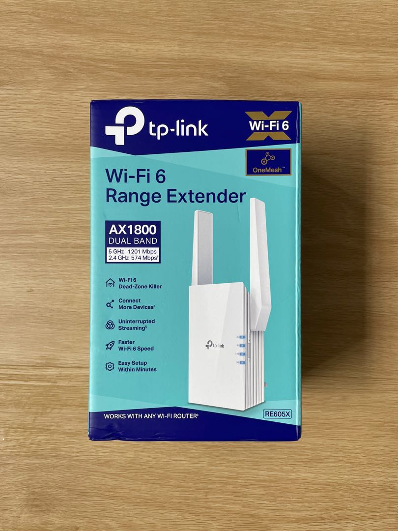 Tp-link Wi-Fi 6 Range Extender, Computers & Tech, Parts & Accessories ...