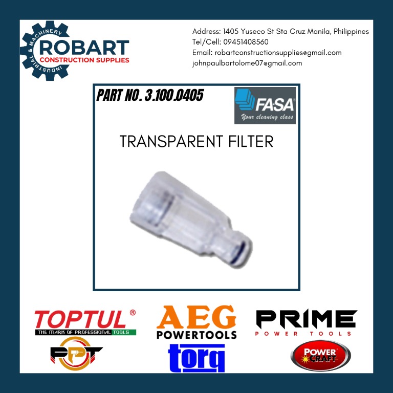 TRANSPARENT FILTER, Furniture & Home Living, Cleaning & Homecare ...