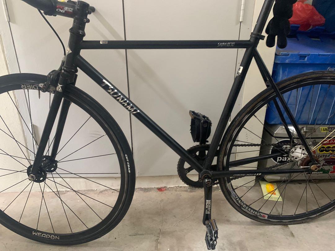 tsunami tsunami 4130 frameset wts, Sports Equipment, Bicycles & Parts ...