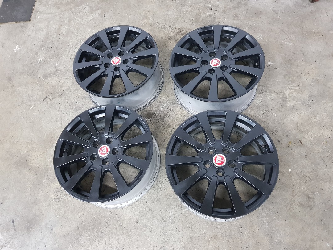 Used Original 17" Jaguar XE Rims Only, Car Accessories, Tyres & Rims on ...