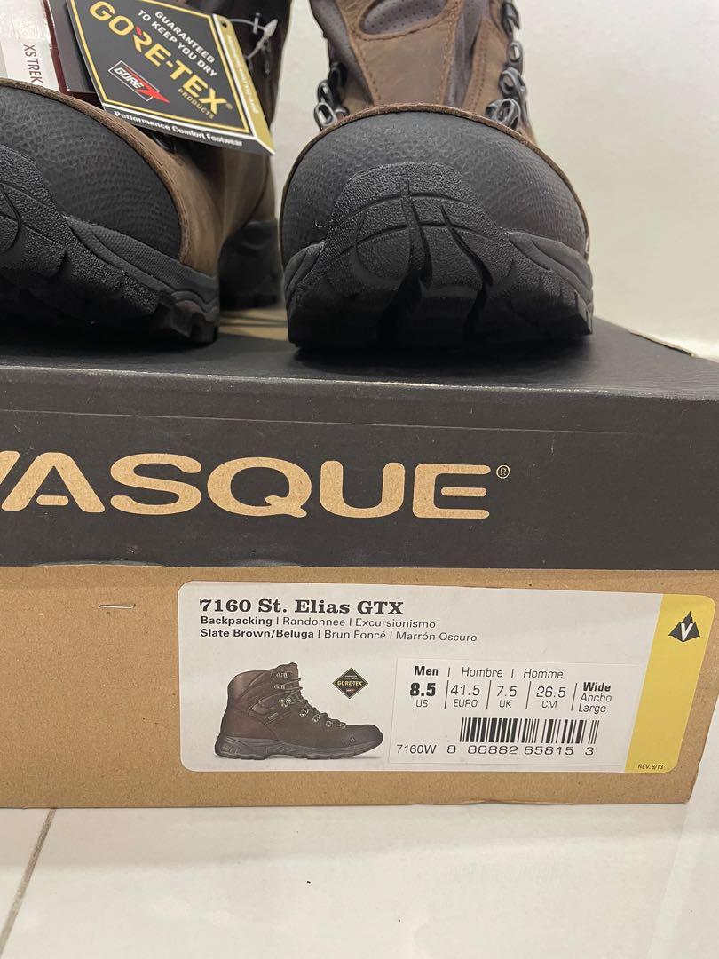 Vasque 7160 ST ELIAS FG GTX HIKING BOOT BROWN, Men's Fashion, Footwear ...