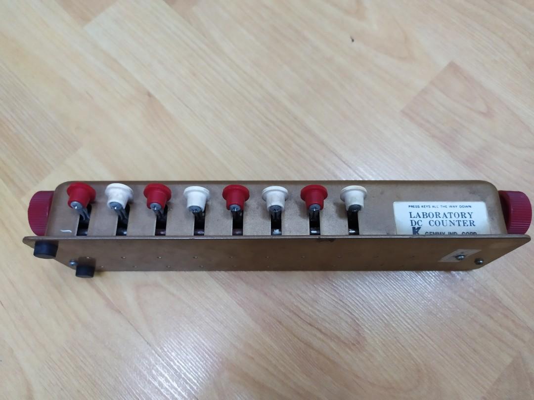 Vintage USA Laboratory DC Counter, Hobbies & Toys, Collectibles ...