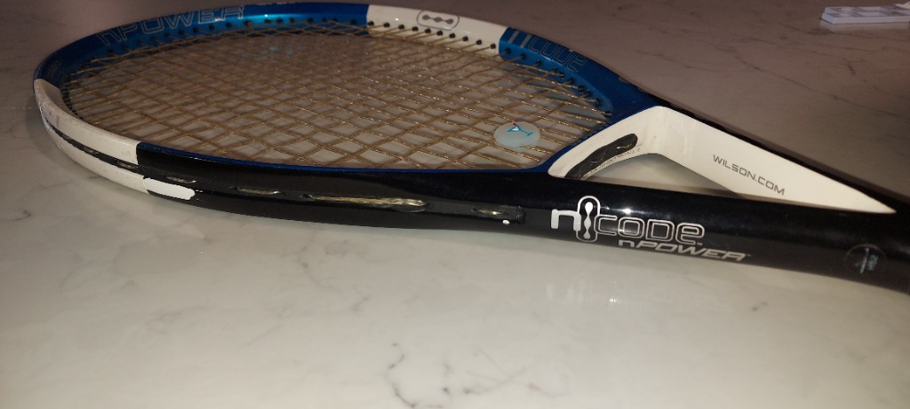 Wilson nCode (nPower) Tennis Racket, Sports Equipment, Sports & Games ...