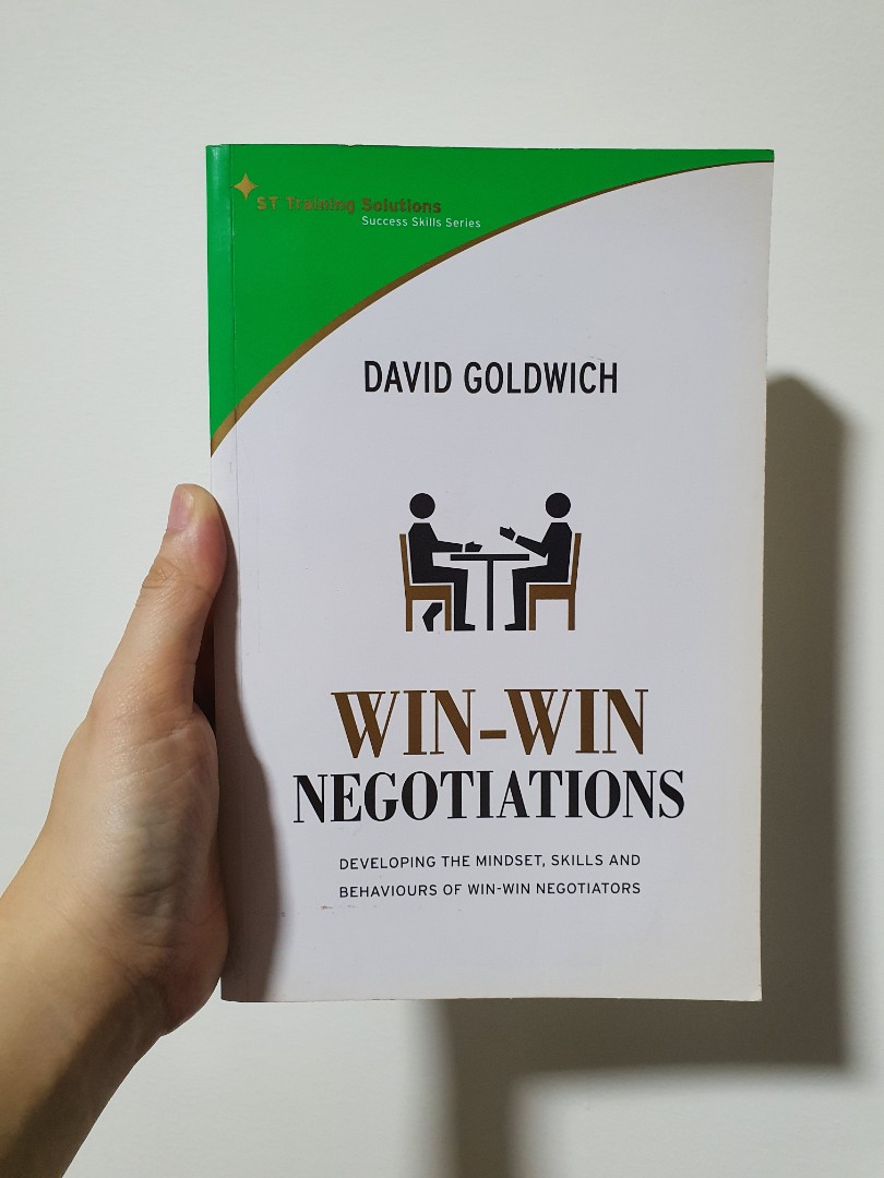 Win win negotiations David Goldwich book, Hobbies & Toys, Books ...