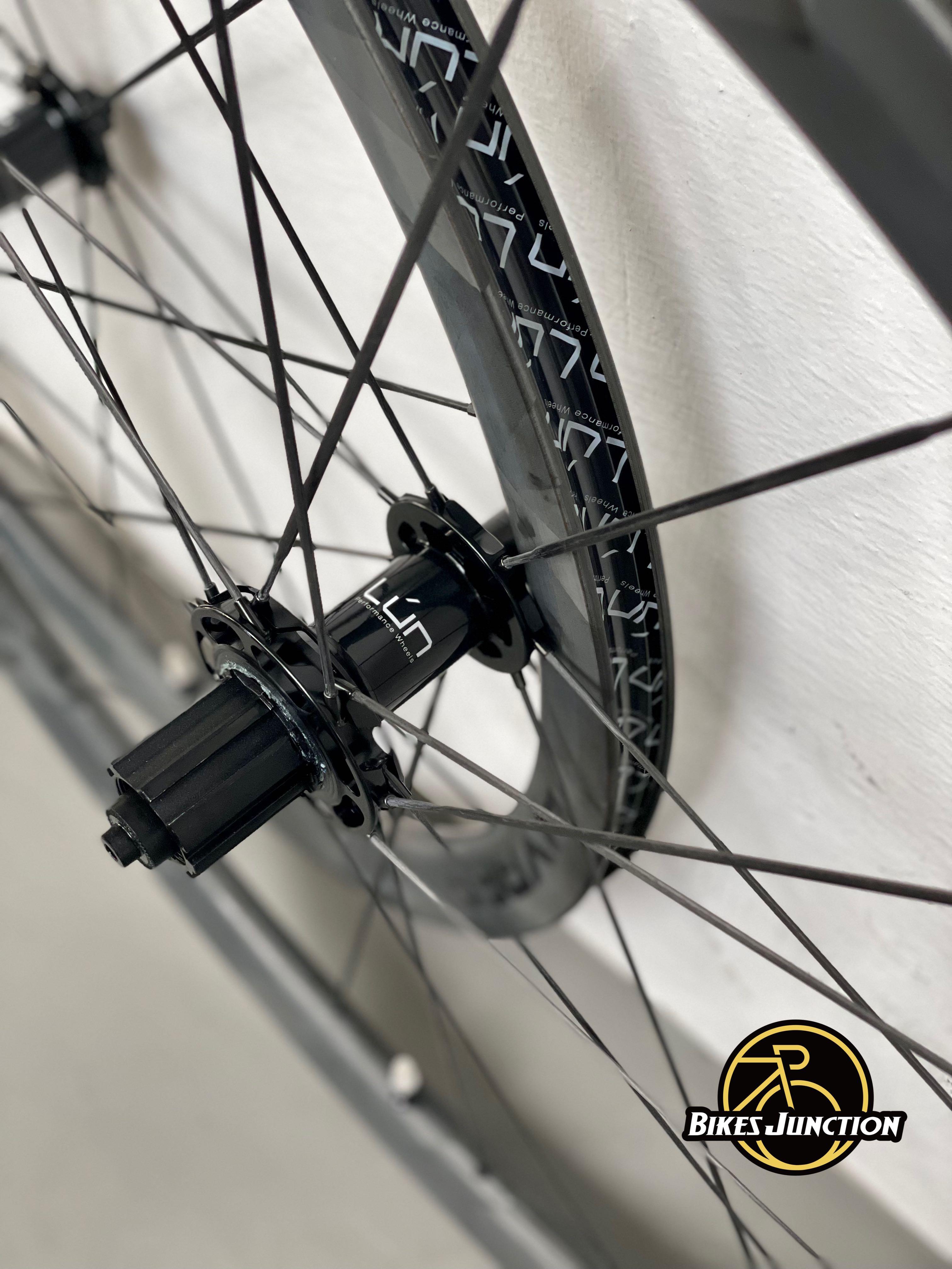 Winspace Lun HYPER Carbon Road Wheelset 700c With Carbon Spokes 38mm ...