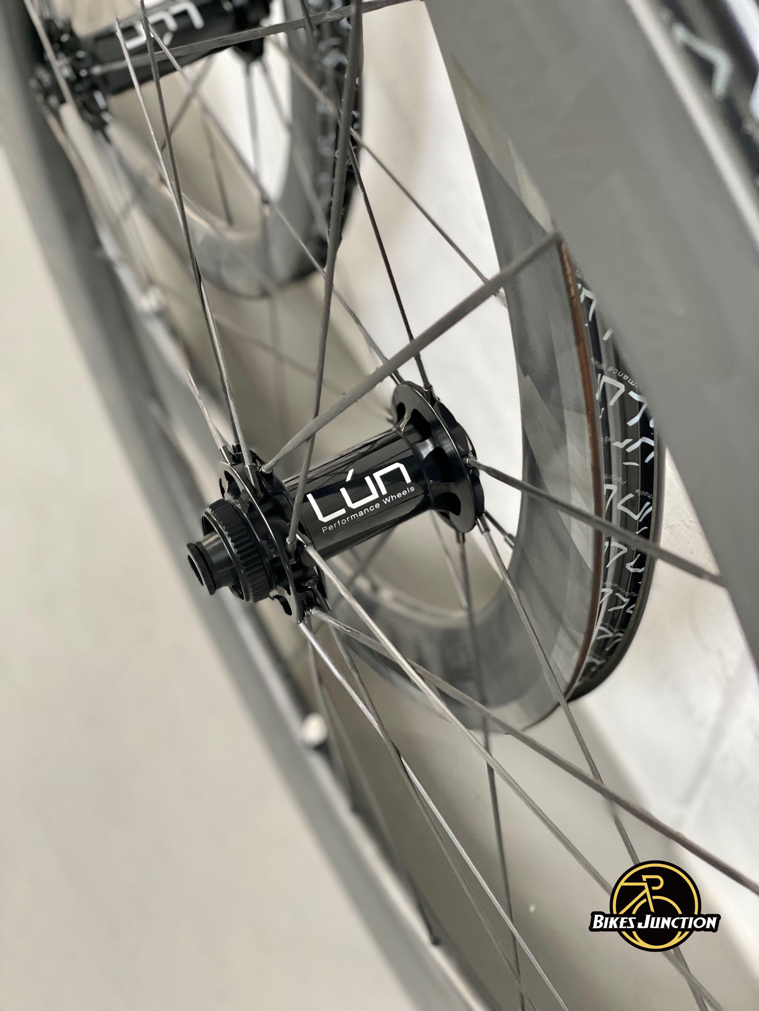 Winspace Lun HYPER / HYPER 2023 Carbon Road Wheelset 700c With Carbon Spokes 38mm 50mm 65mm ...