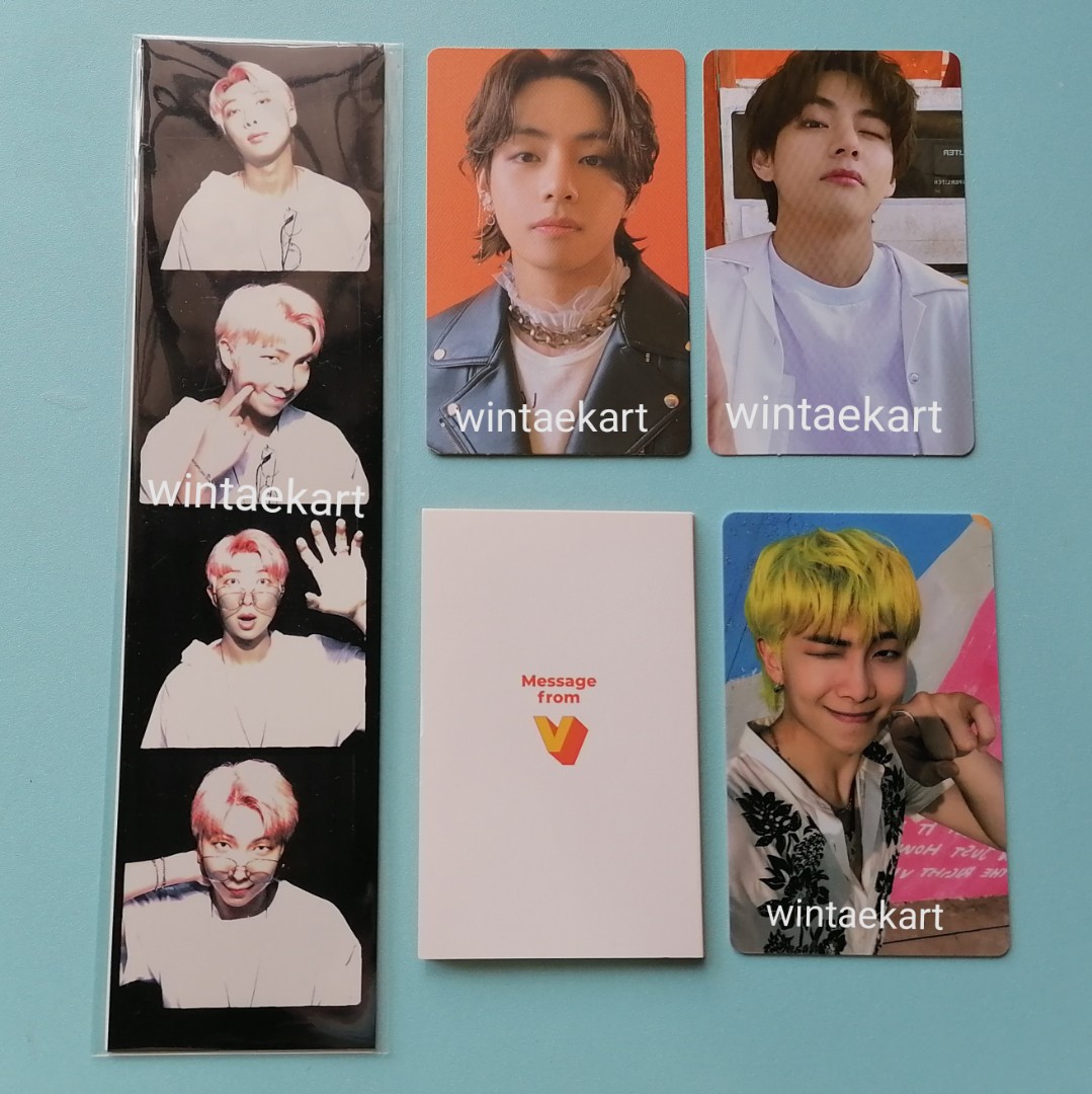 WTS LFB PH ONLY BTS BUTTER TAEHYUNG CREAM WEVERSE POB RM FILMSTRIP SOUNDWAVE TAEHYUNG MESSAGE ...