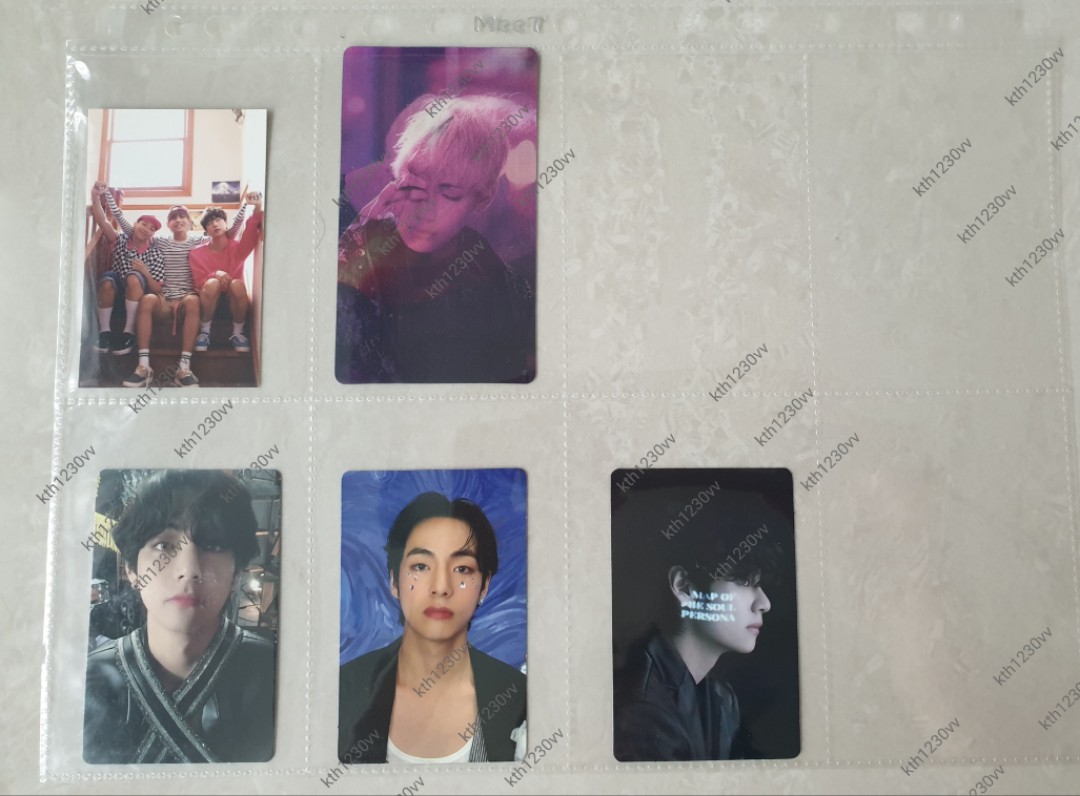 WTS BTS Taehyung V NOW 3, Wings Concept Book lenticular, MOTS Photobook Photocards, Hobbies ...