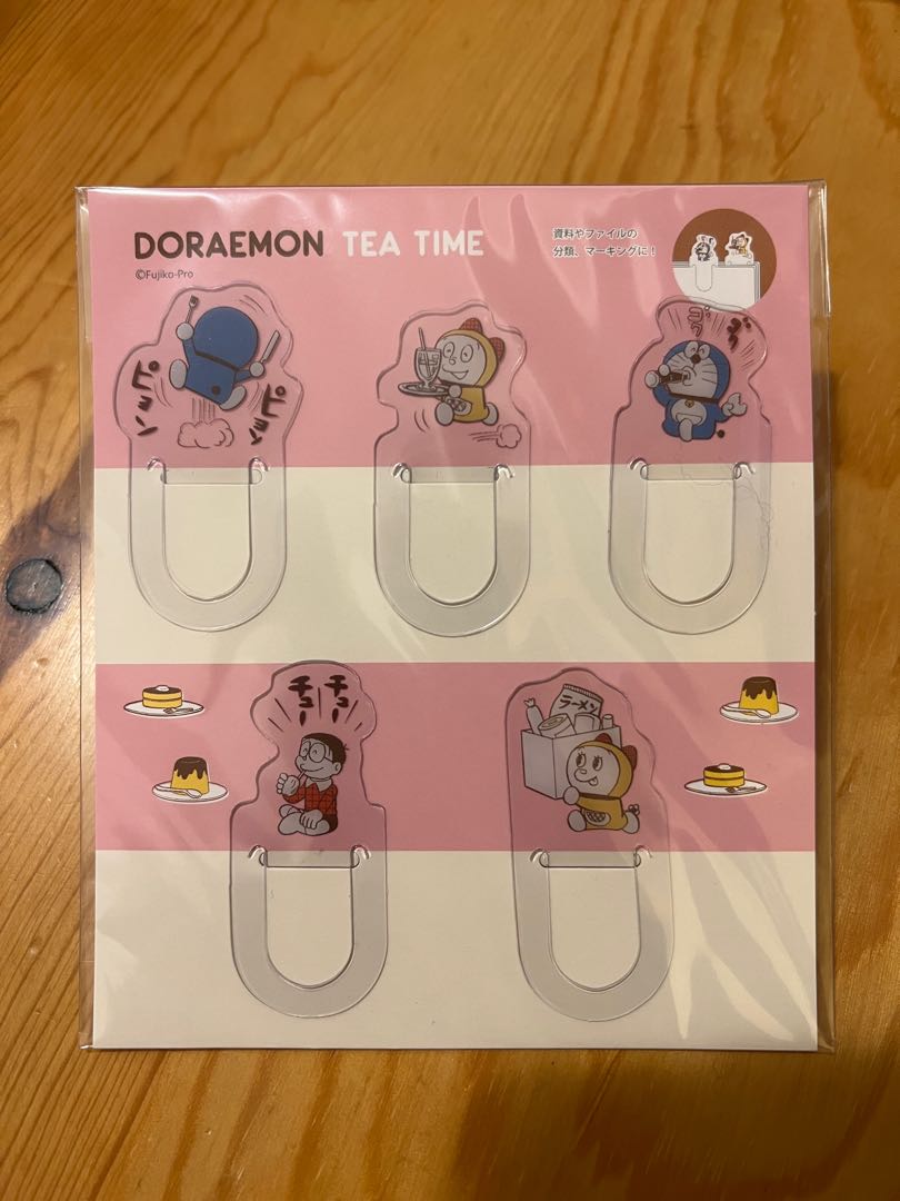 叮噹 多啦A夢 Doraemon 書簽 Bookmark (Made in Japan), 興趣及遊戲, 手作＆自家設計, 文具 ...