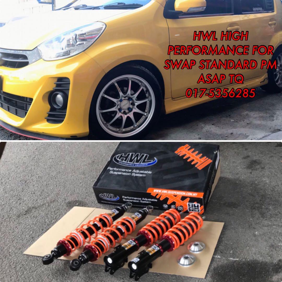 Absorber HWL performance high low soft hard, Auto Accessories on Carousell