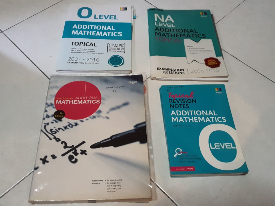 Additional Mathematics (AMaths) Textbook, Hobbies & Toys, Books ...
