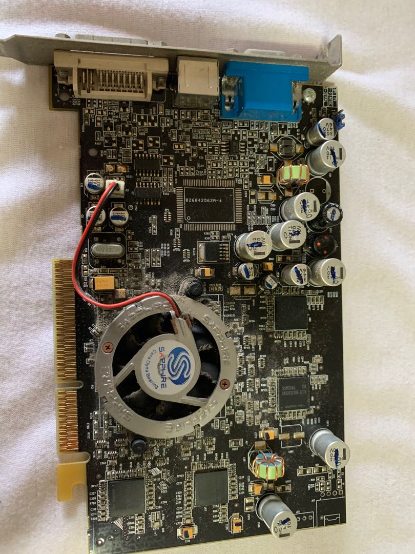 AGP graphic card, Computers & Tech, Parts & Accessories, Computer Parts ...