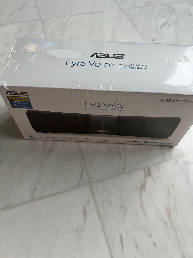 All in one Mesh wifi router bluetooth speaker smart Asus Lyra Voice ...