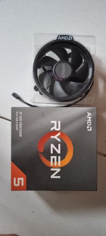 Amd ryzen 5 3600 stock cooler, Video Gaming, Gaming Accessories, Cables ...