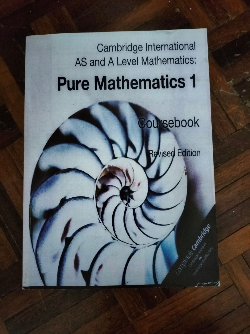 AS Pure Math 1 textbook, Hobbies & Toys, Books & Magazines, Textbooks ...