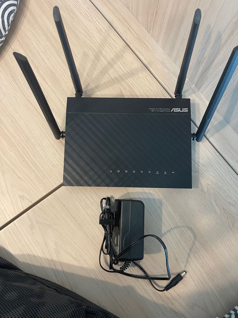 Asus AC1200 Router RT-AC1200G+, Computers & Tech, Parts & Accessories ...