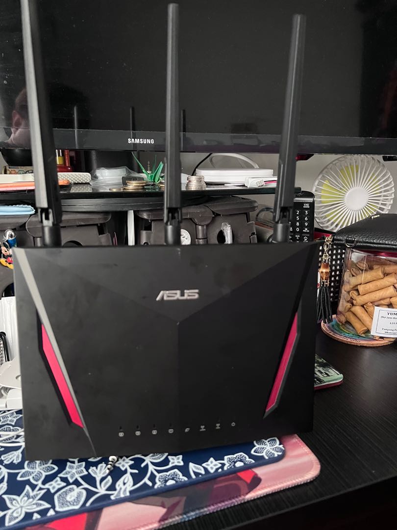 Asus RT-AC86U AC-2900 Router, Computers & Tech, Parts & Accessories ...