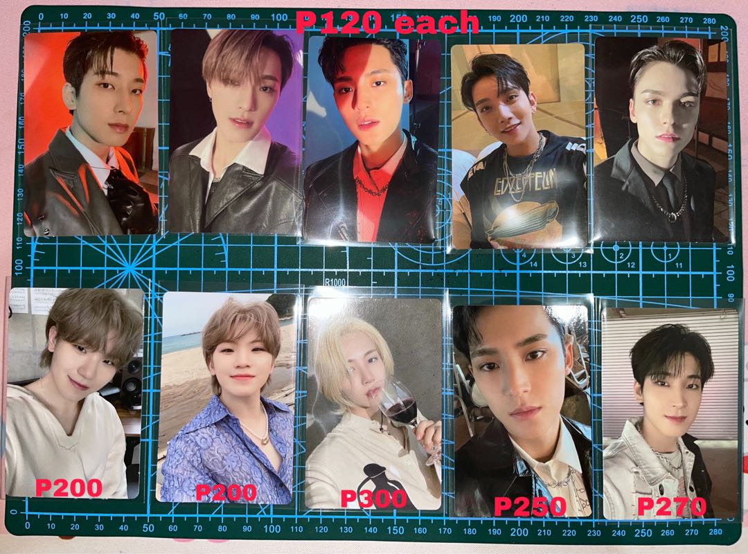 Attacca and Attacca Carat version Photocards, Hobbies & Toys ...