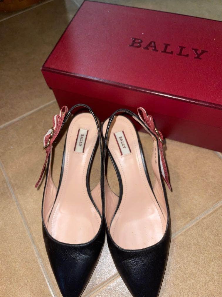 Bally Black heels , Women's Fashion, Footwear, Heels on Carousell