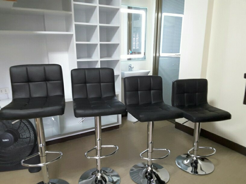 Bar Stool | Bar Chair Leather K-QS11 | Tellers Chair | Drafting Chairs ...