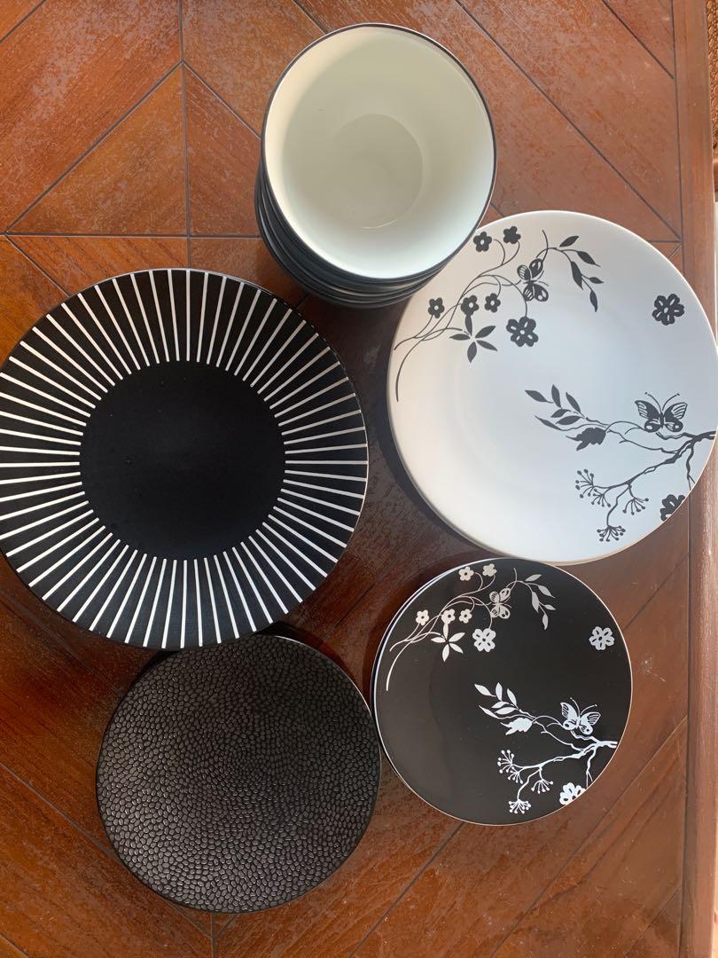 12pc Brand New Handicraft Indonesian dinner set, Furniture & Home ...