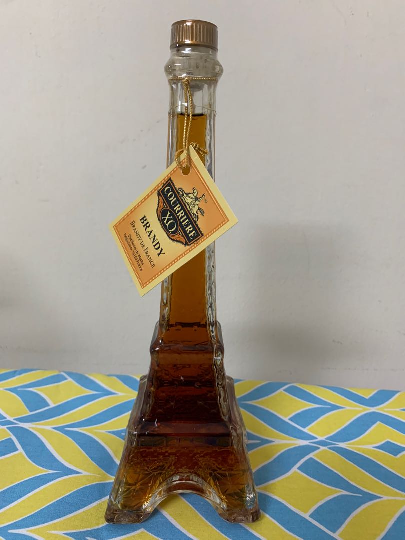 XO Brandy Eiffel Tower 200 ML, Food & Drinks, Alcoholic Beverages on ...