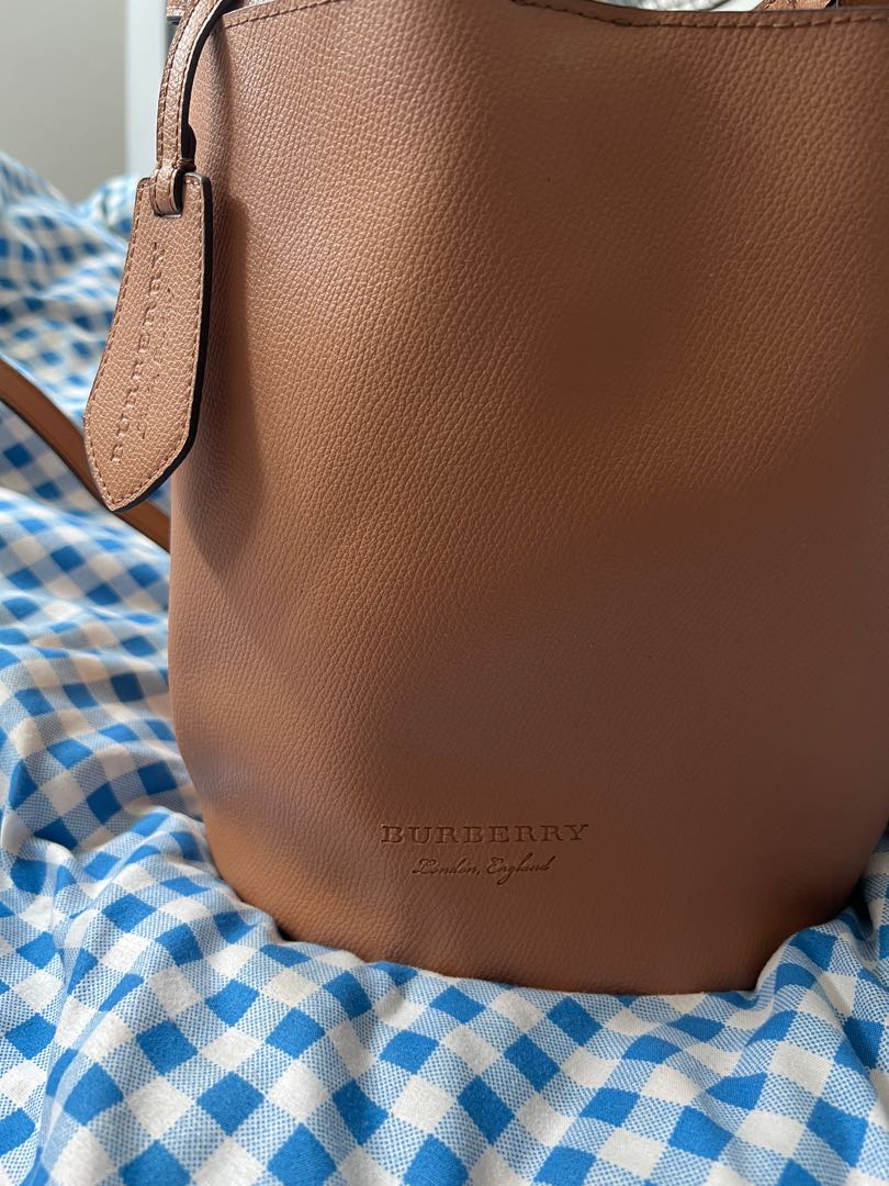Burberry Reversible Bucket Bag, Luxury, Bags & Wallets on Carousell