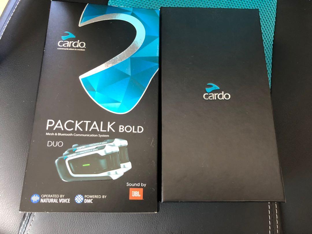 Cardo Packtalk Bold, Audio, Headphones & Headsets on Carousell