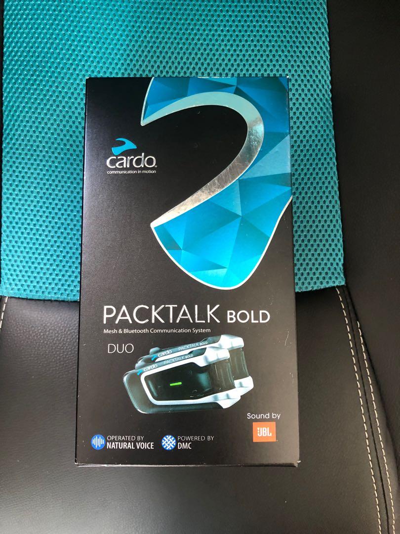 Cardo Packtalk Bold, Audio, Headphones & Headsets on Carousell