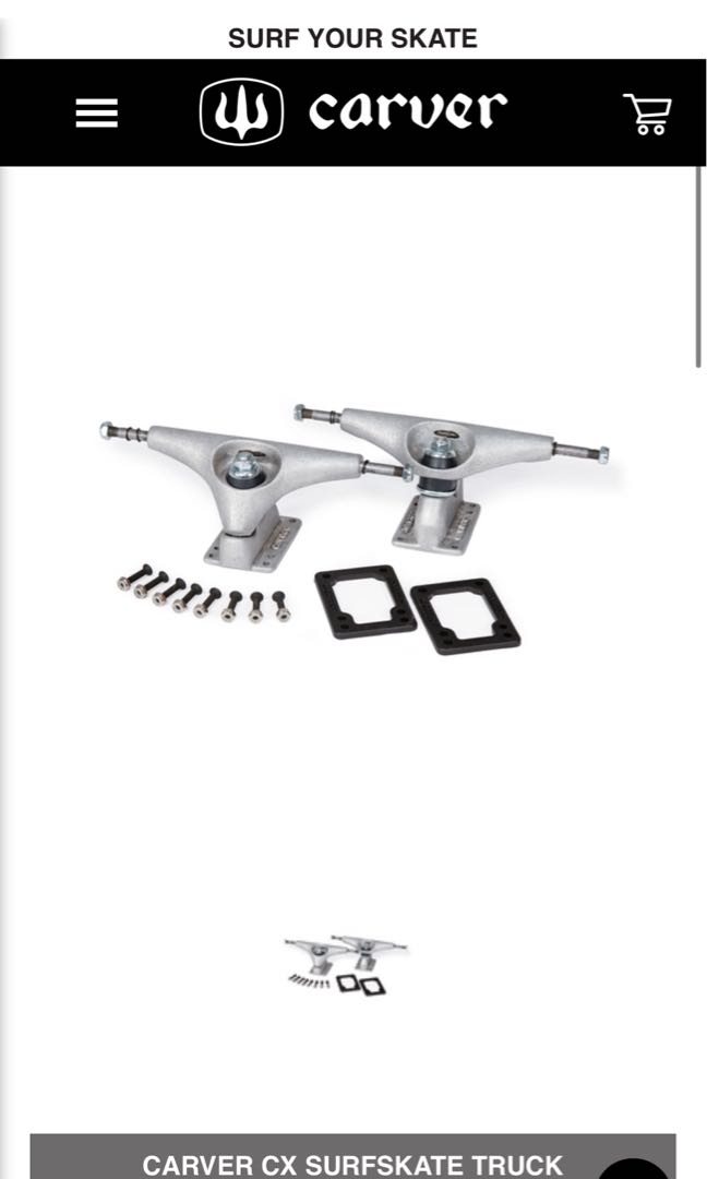 Carver CX Truck System, Sports Equipment, PMDs, E-Scooters & E-Bikes ...
