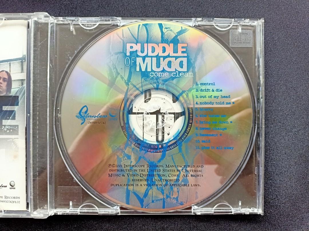 CD Puddle Of Mudd : come clean, Hobbies & Toys, Music & Media, CDs ...