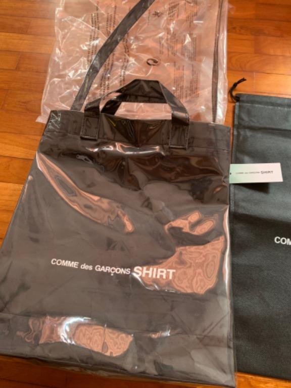 CDG pvc tote bag, Men's Fashion, Bags, Sling Bags on Carousell