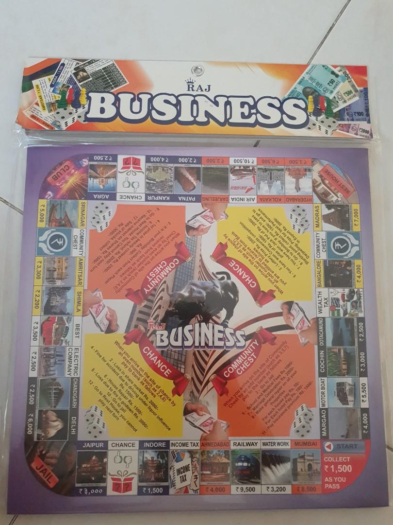 Chess, Ludo and Business (monopoly) board games, Hobbies & Toys, Toys ...