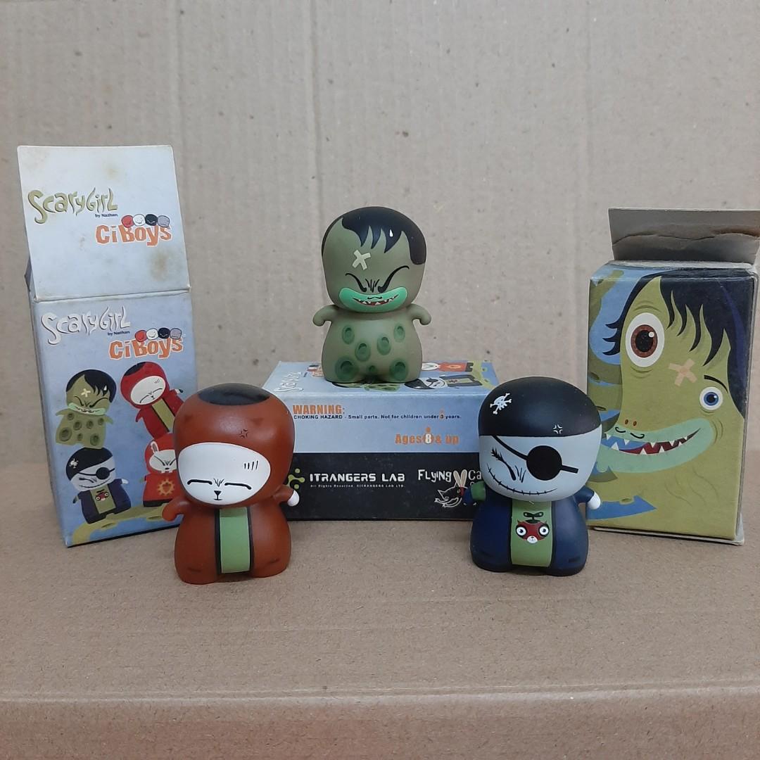 Ciboys Mini's Series 01 Ci boys monsters series Scarygirl Animal Series ...