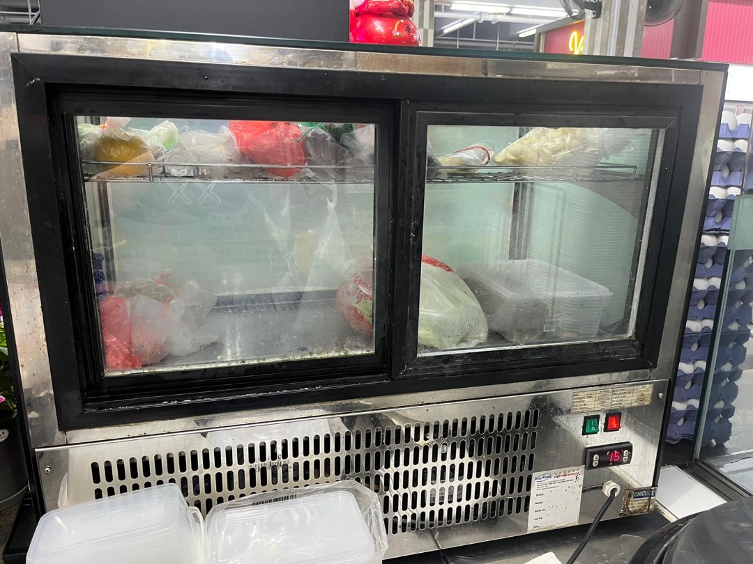 Counter top chiller display fridge refrigerator, TV & Home Appliances ...